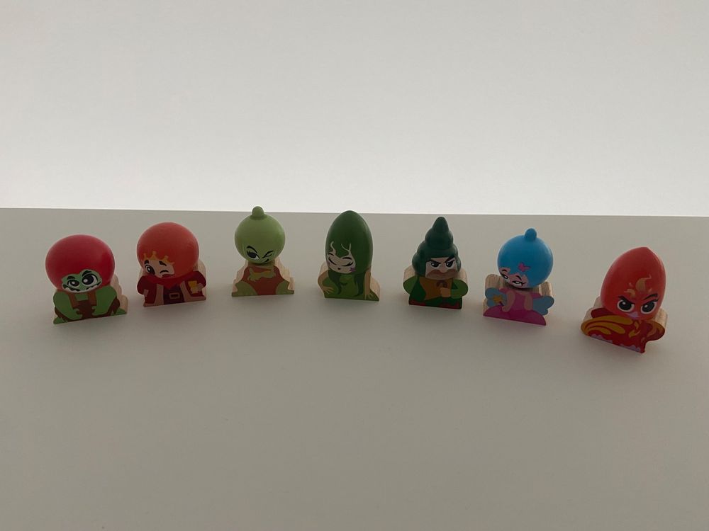 Spin Mania Migros 7 komplette Figuren (Neu (gemäss Beschreibung)) in ...