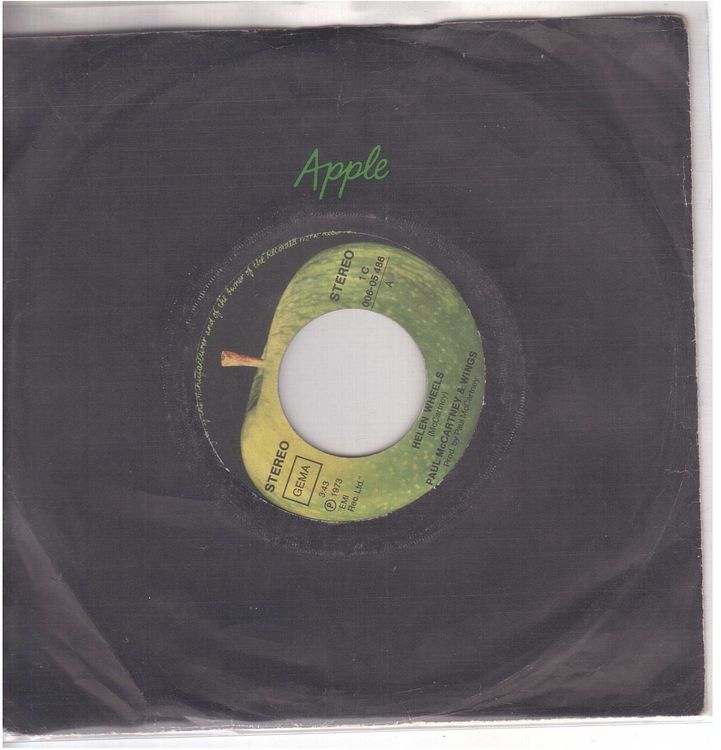 Single7 PAUL MCCARTNEY - HELEN WHEELS (Gebraucht) in Oberwil (Dägerlen ...