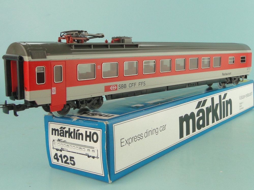 Märklin 4125 SBB Restaurant | Kaufen auf Ricardo