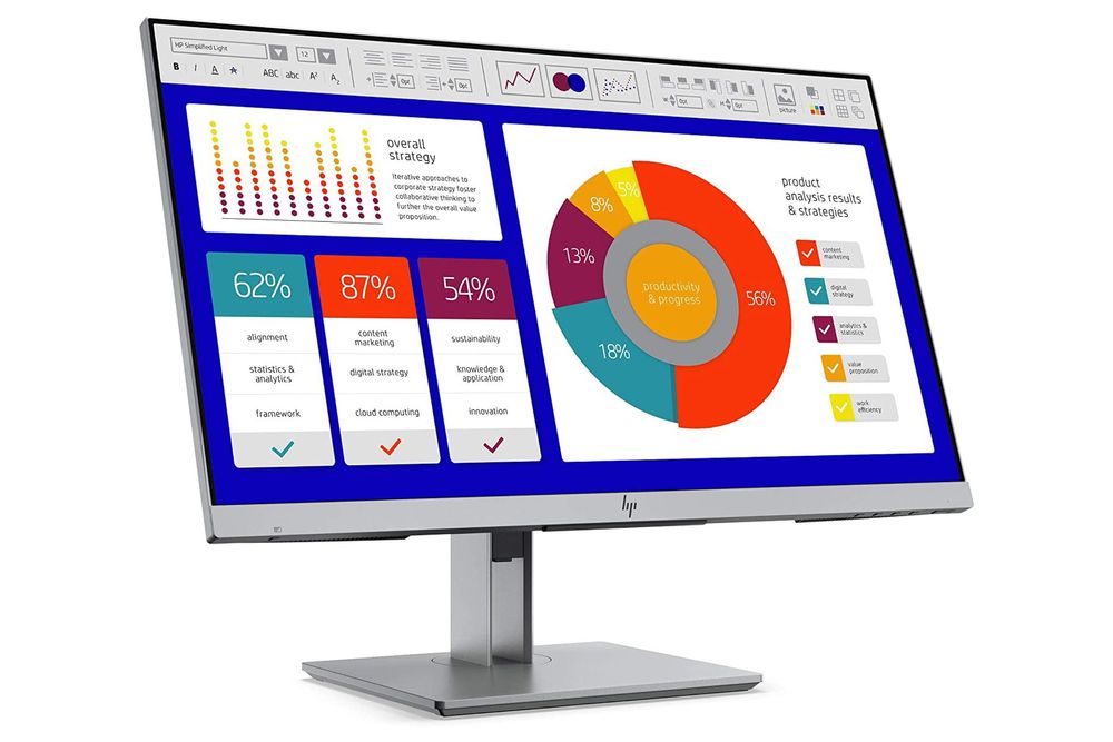 HP EliteDisplay E243p Sure View Monitor (Neu und originalverpackt) in ...