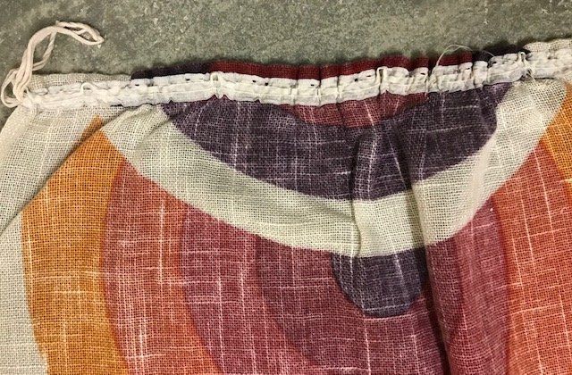 Nachtvorhang typische Musterung aus den 60-70ern (Gebraucht) in Zürich ...