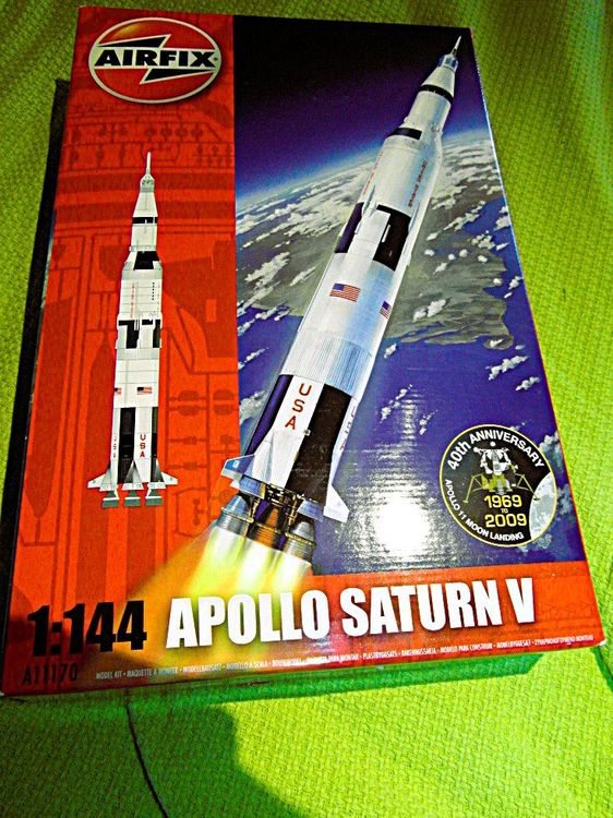 AIRFIX Apollo 11 Saturn V Rakete - 1:144 ! (Neu (gemäss Beschreibung ...