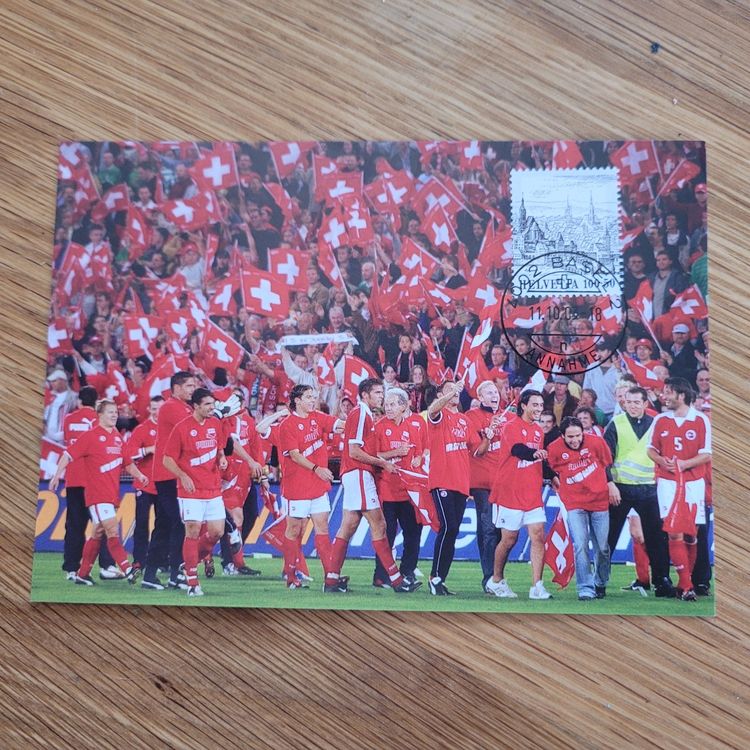 Maximum Karte Fussball Equipe Suisse Basel 2003 | Kaufen auf Ricardo