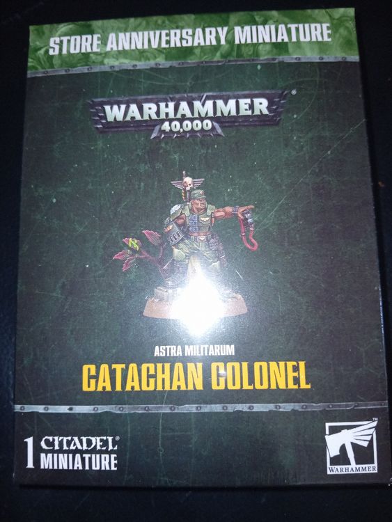 warhammer 40K Astra militarum catachan colonel (Nuovo e nell ...