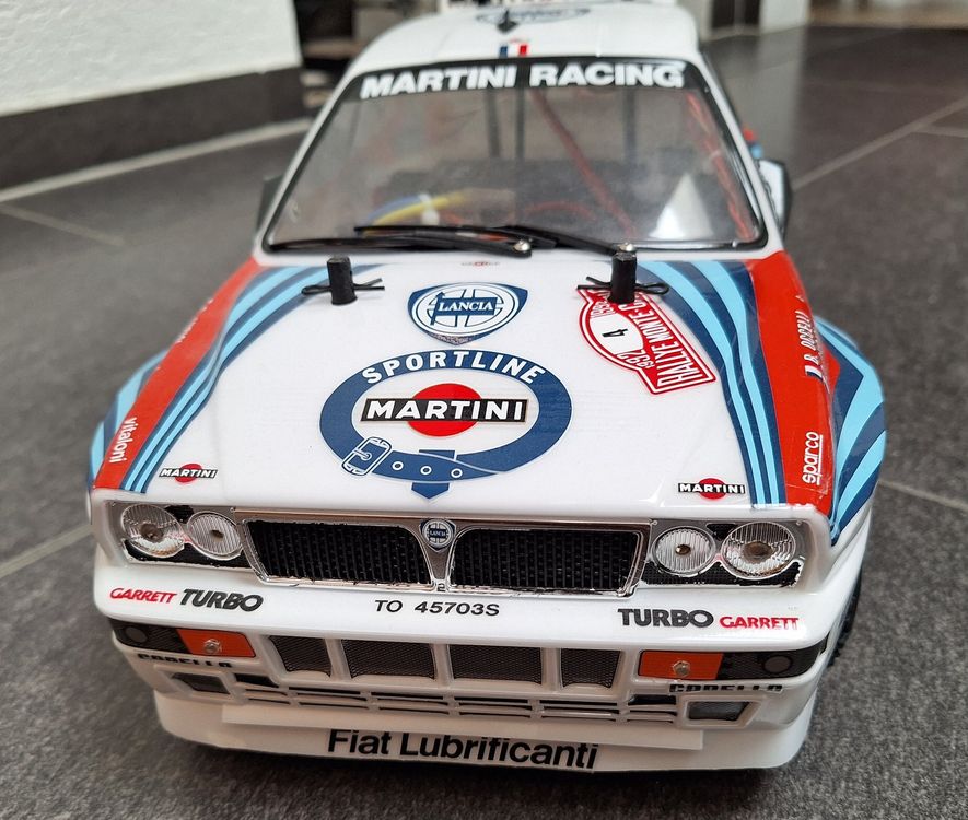 Tamiya Lancia Delta HF Integrale 4WD Rallycar 1:10 (Gebraucht) in ...