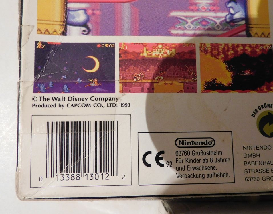 Neue Fundschätze - SNES Super Nintendo - Aladdin Videogame (Gebraucht ...