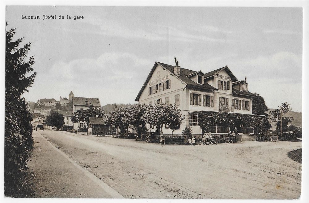 Hotel de la Gare Lucens um 1925 (Gebraucht) in Hefenhofen für CHF 30 ...