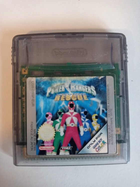 Gameboy Color - Power Rangers Rescue (Gebraucht) in Enggistein für CHF ...