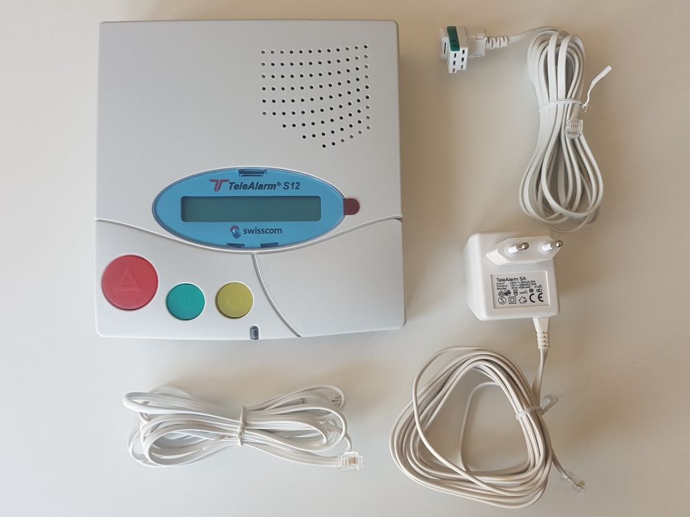 TeleAlarm S12 (Notrufgerät), ohne Funkhandsender S37 (Gebraucht) in ...