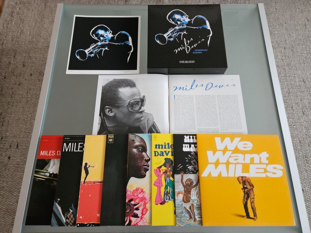 Miles Davis Legendary Albums 10x LP 180Gr Vinyl Box NM Jazz (Gebraucht ...