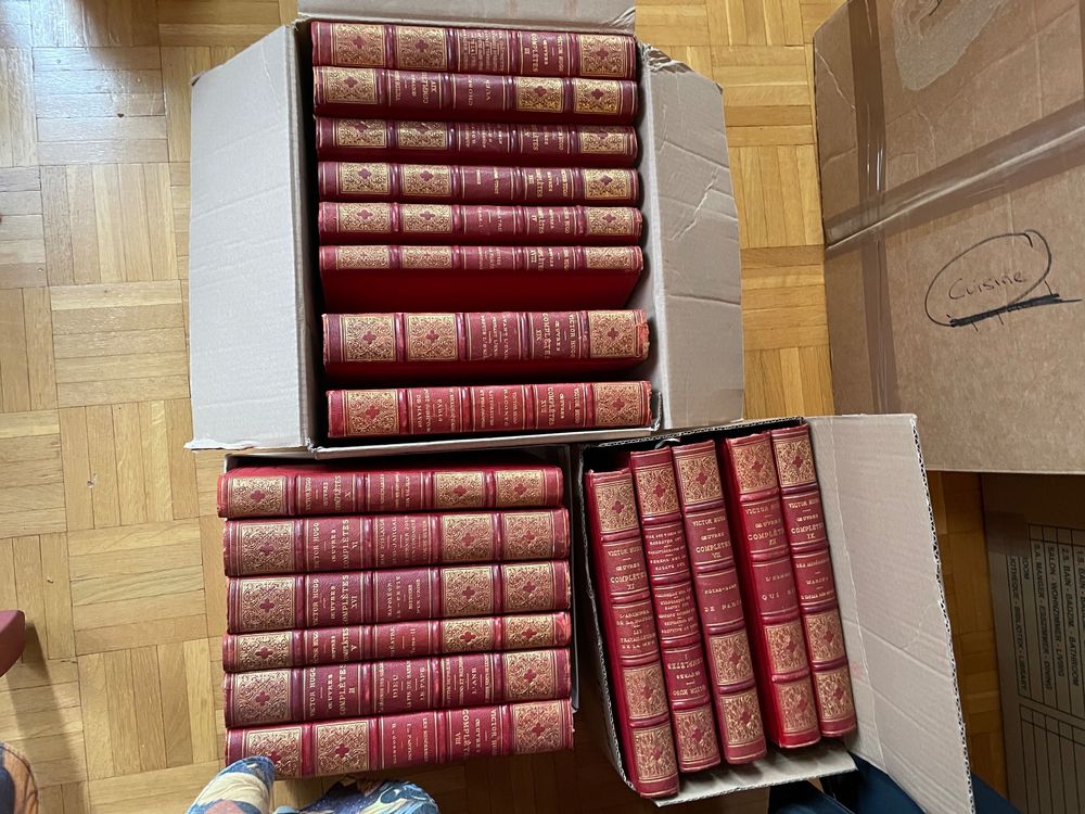 Collection complète 19 livres Victor Hugo (Gebraucht) in Fortunau ...