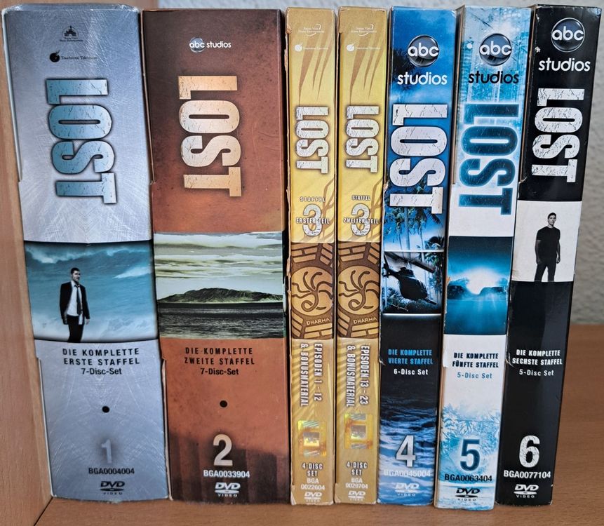 LOST - Die komplette Serie, Staffeln 1-6 auf DVD (Gebraucht) in ...