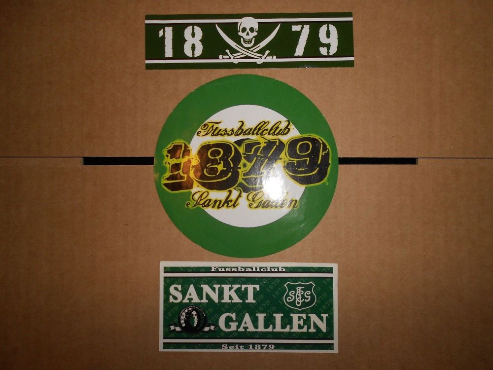 FC ST. GALLEN FCSG AUFKLEBER STICKER (Neu (gemäss Beschreibung)) in für ...