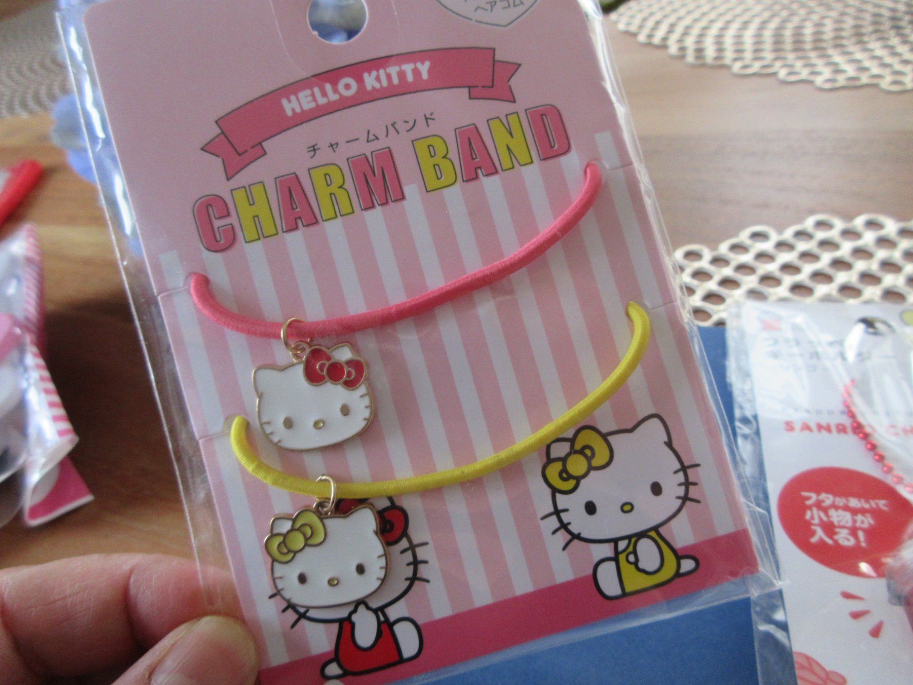 Sanrio Hello Kitty set Origami, Medicine case, Charm/new! (Neu (gemäss ...