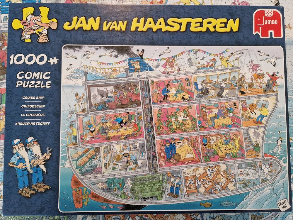 Jan van Haasteren Puzzle 1000 Kreuzfahrtschiff (Gebraucht) in Aesch BL ...