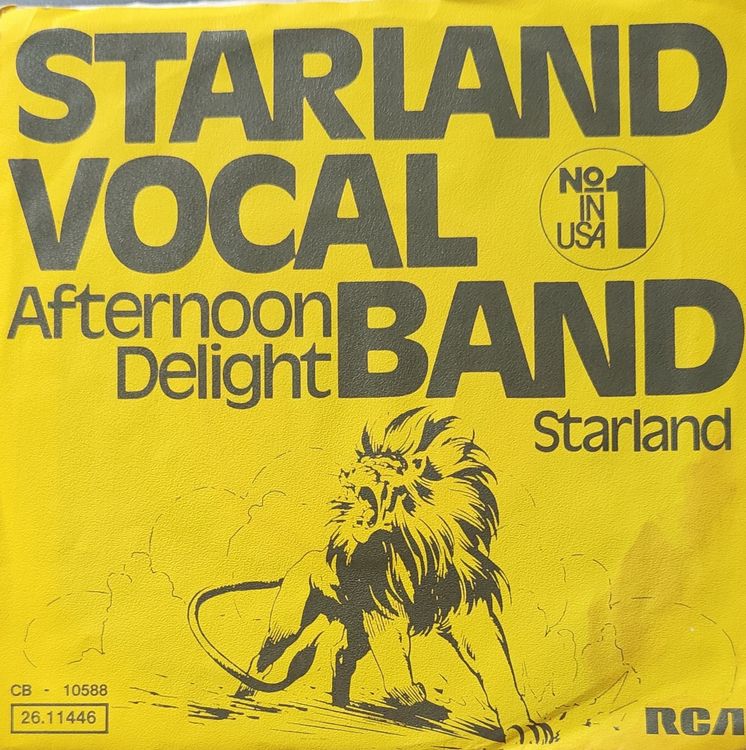 Vinyl Single Starland Vocal Band - Afternoon Delight (Gebraucht) in ...