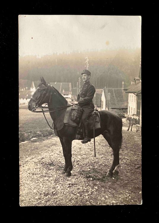 AK Beste Grüsse von Alois Soldat auf Pferd (Gebraucht) in Goldau für CHF 9 – mit Lieferung auf ...