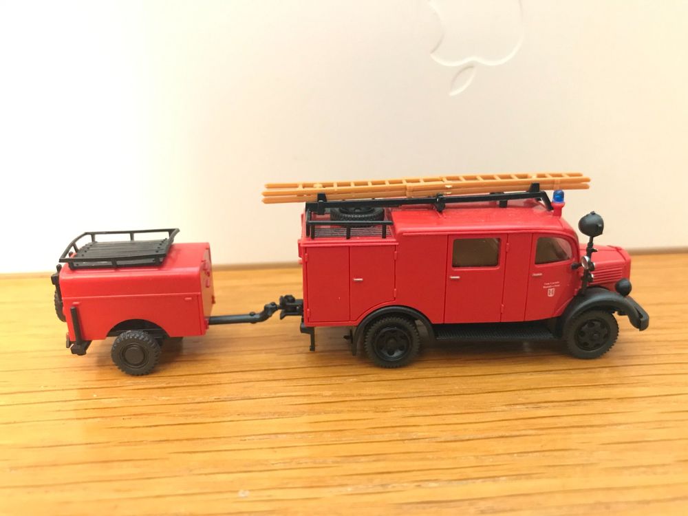 Roco Mercedes LKW Feuerwehr mit Anhänger (Gebraucht) in Luzern für CHF ...