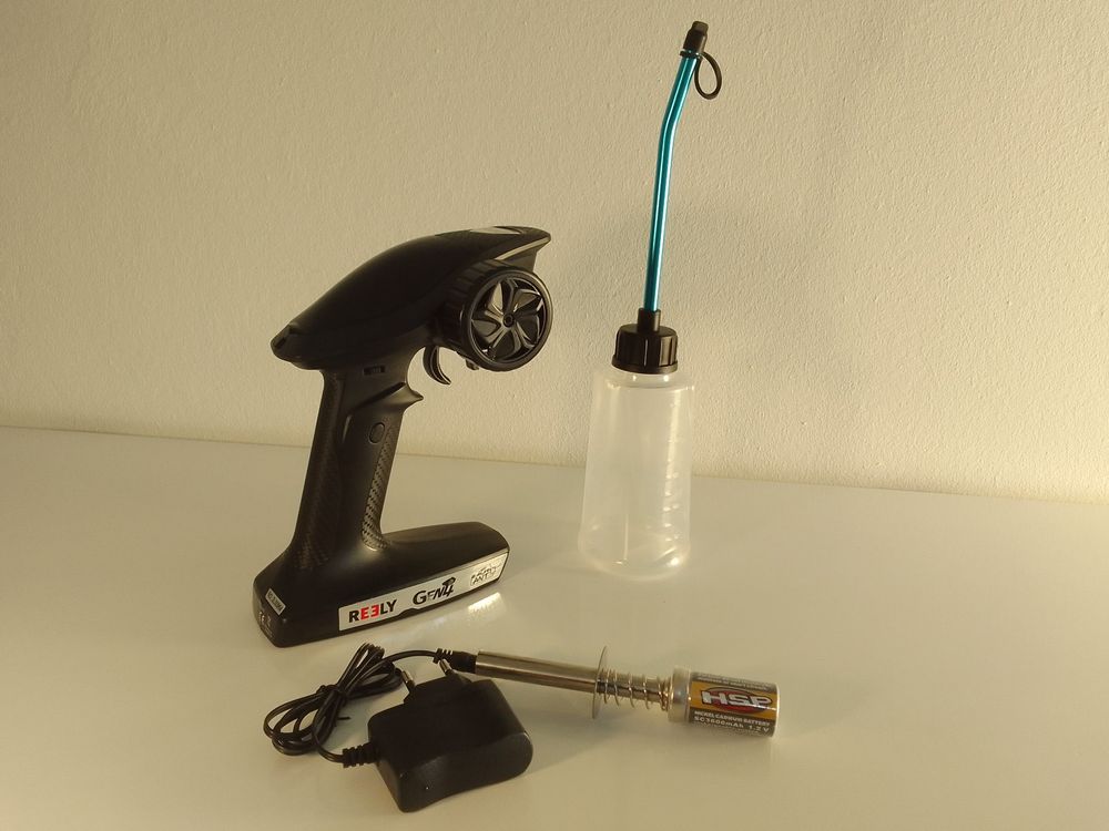 Tamiya nitro Blaster 15ci.ou échange contre planeur env.3m (D'occasion ...