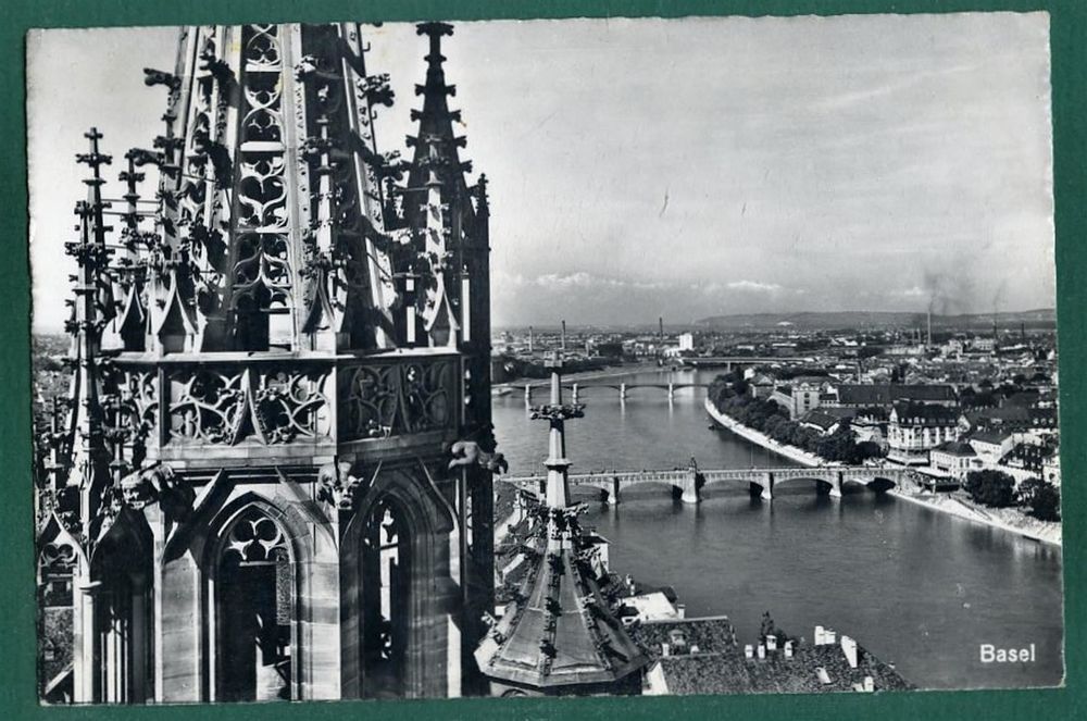 Basel, Sicht vom Münster, 1965 (Gebraucht) in Sargans für CHF 1 – mit Lieferung auf Ricardo kaufen