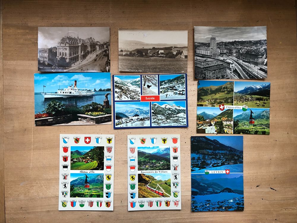 9 cartes postales/Postkarten canton/Kanton VD | Kaufen auf Ricardo