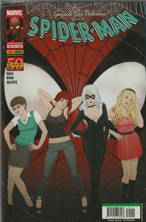 Marvel comics Italian ed SPIDER MAN # 551 SPECIALE SAN VALEN (Gebraucht ...