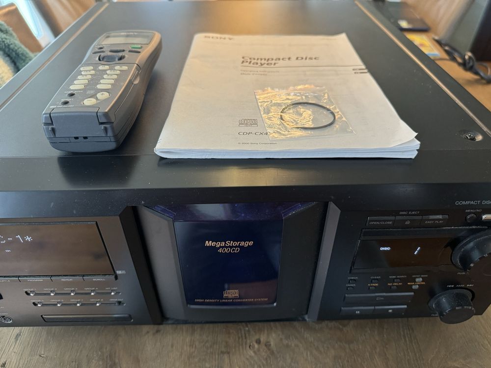Sony CDP-CX450 CD-Wechsler 400 CD (Gebraucht) in Bertschikon Gossau für ...