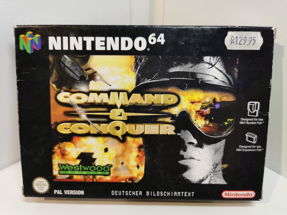 Command & Conquer 64 /OVP für Nintendo 64 | Kaufen auf Ricardo
