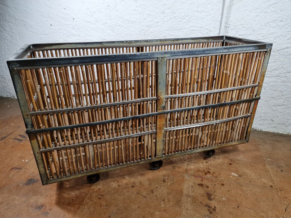 Vintage Transportwagen Trolley Rollwagen Industriewagen (Gebraucht) in ...