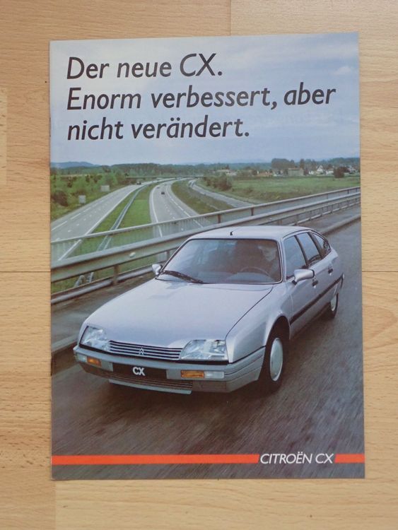 Citroen CX Der neue CX - Schweizer Prospekt - P1435 (Gebraucht) in ...