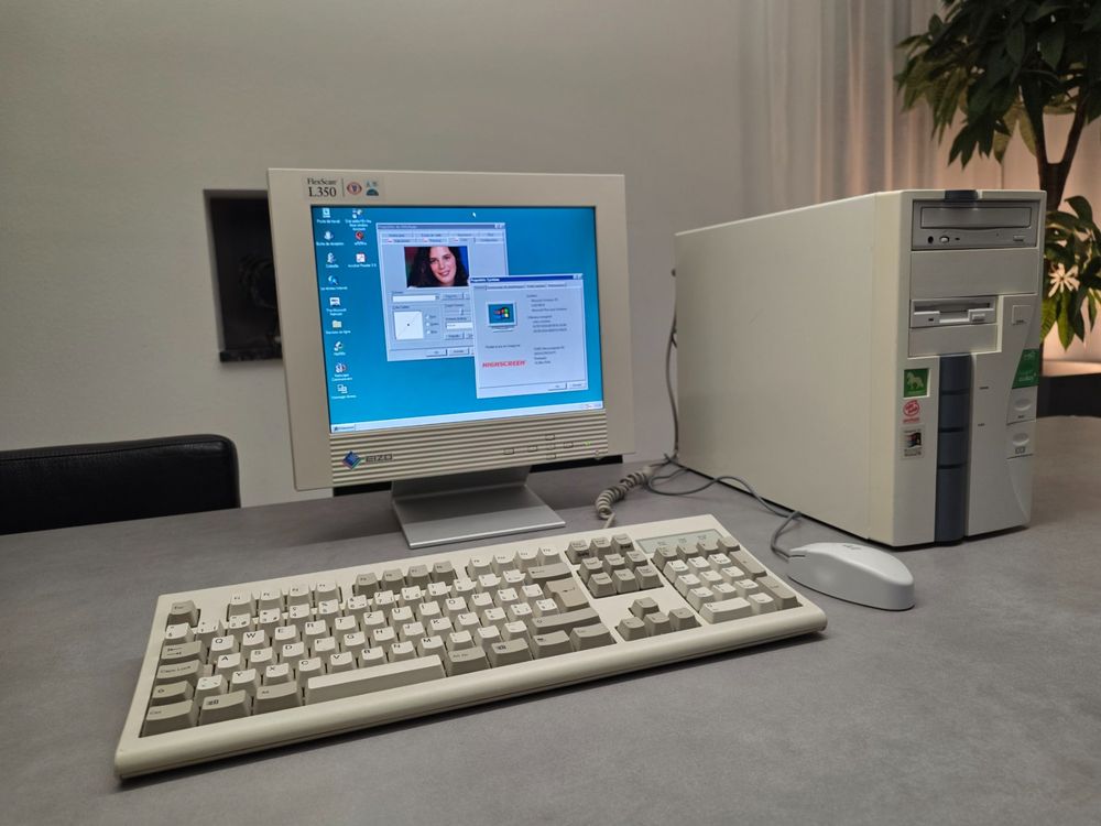 Vintage PC – Pentium-S 150 MHz | Windows 95 | EIZO Monitor (Gebraucht ...