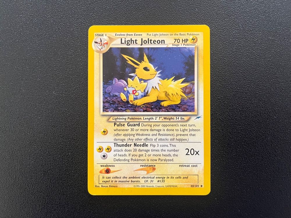 Pokémon Light Jolteon 48/105 (Gebraucht) in Fällanden für CHF 6 – mit ...