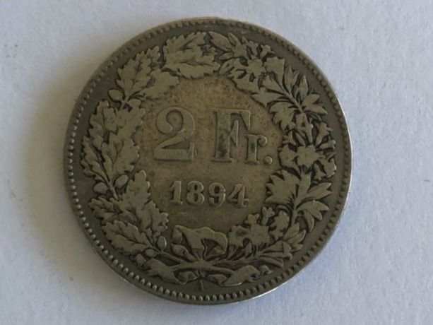 2 Franken 1894 Silber | Kaufen auf Ricardo