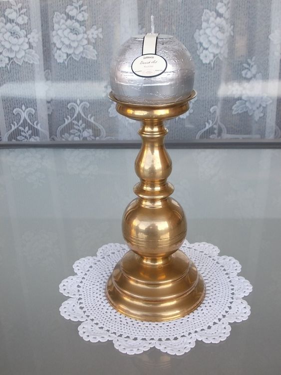 22,5 cm Skulptur Figur Messing Kerzenständer 50er/60er Jahre | Kaufen auf Ricardo