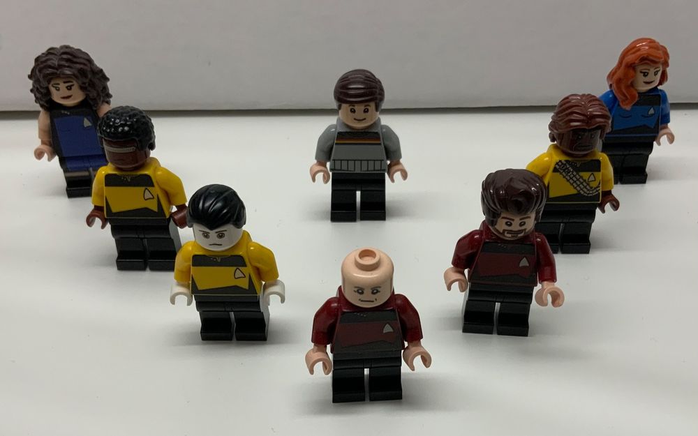 Lego Star Trek TNG MOC Minifiguren (Gebraucht) in Laufen für CHF 160 ...
