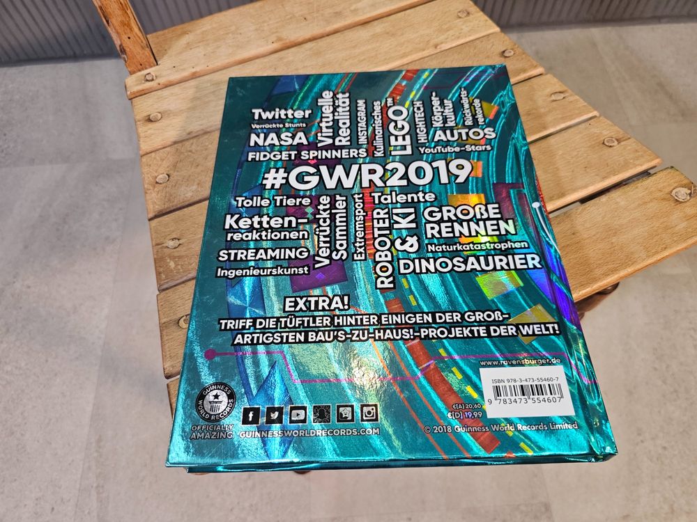 2019 GUINNESS BOOK OF THE WORLD RECORDS - BUCH DER REKORDE (Gebraucht ...