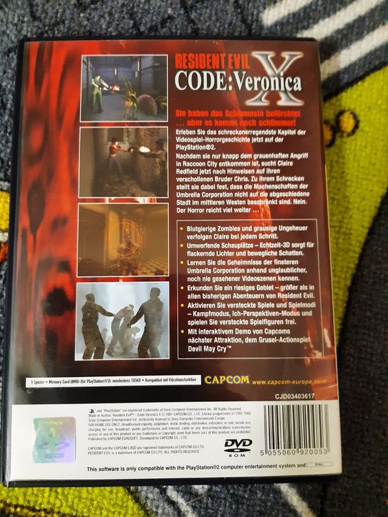PS2 Resident Evil Code Veronica (Gebraucht) in St. Gallen für CHF 7.9 ...