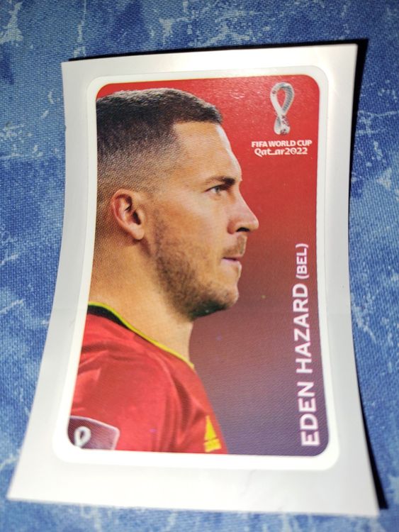 Panini WM 2022 Coca Cola Sticker Eden Hazard (Neuf (Voir description ...
