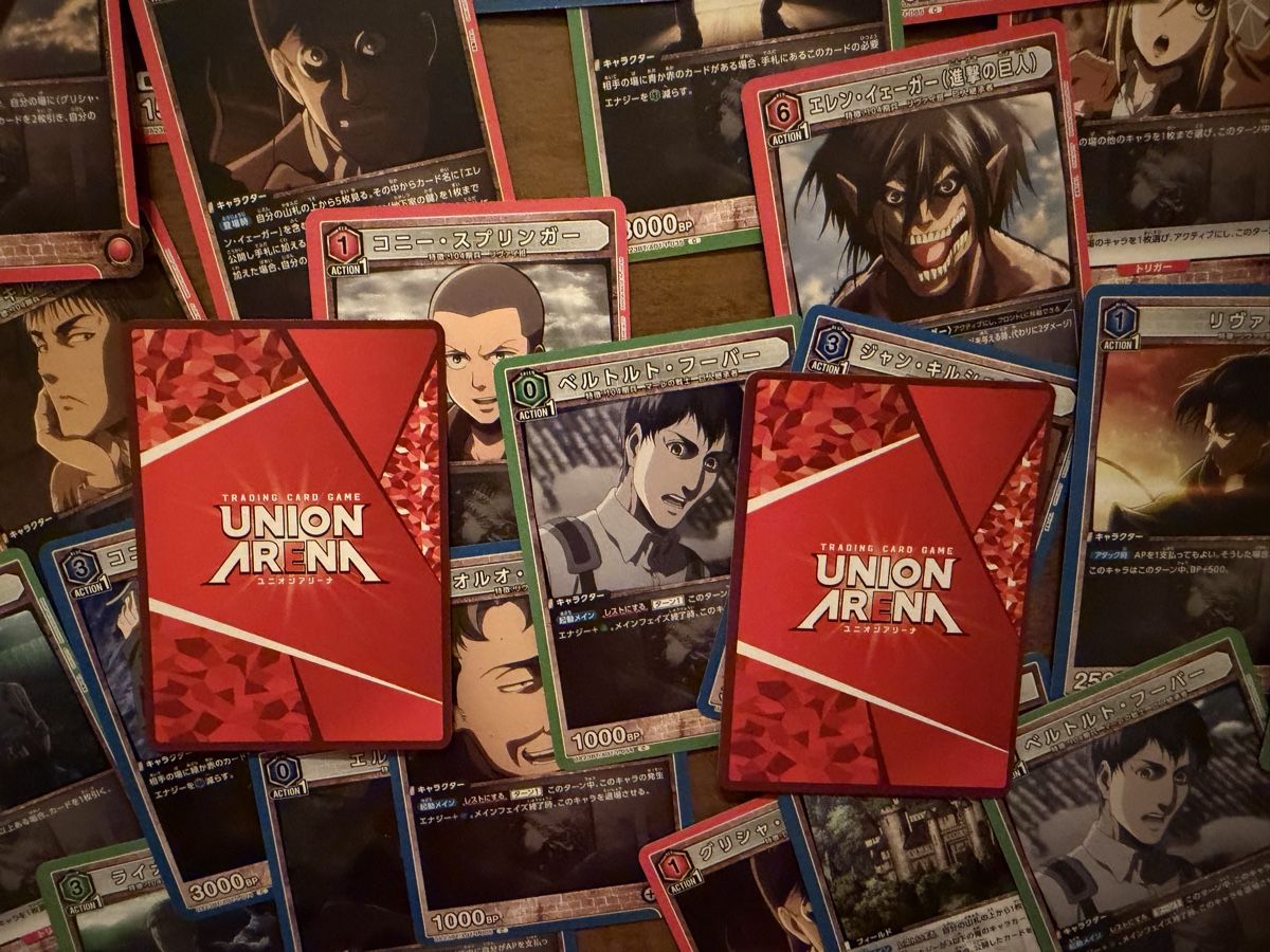 Lotto di carte Attack on Titan - Union Arena (Usato) a S. Pietro per ...