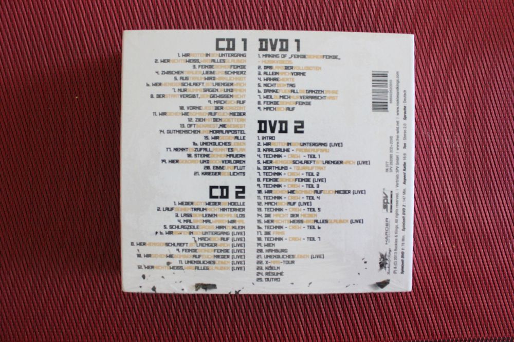 Feinde Deiner Feinde/Gold Edition [2 CD+ 2 DVD, Box-Set] Neu (Neu und originalverpackt) in ...