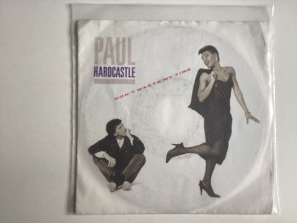 Paul Hardcastle Single - Don’t Waste My Time / Moonhopper (Gebraucht ...