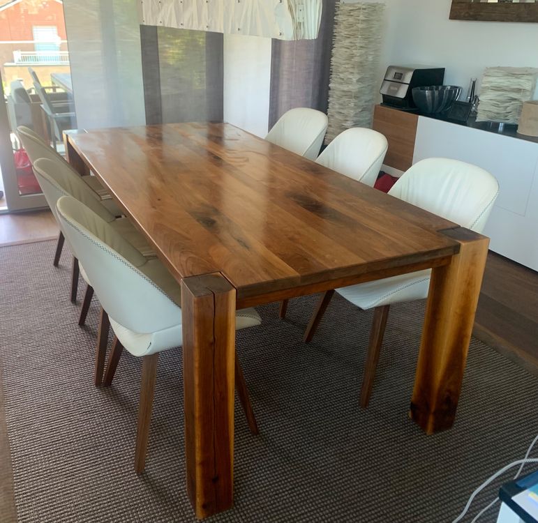Nussbaumholztisch 220x100 cm (Gebraucht) in für CHF 206 – nur Abholung ...