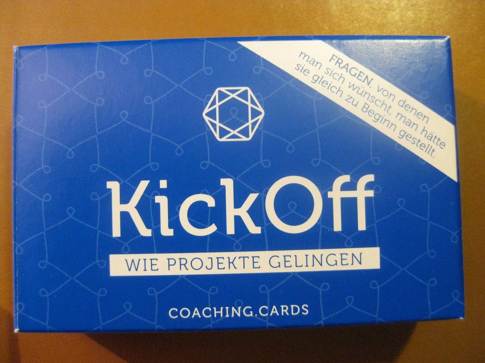 Coaching.Cards - KickOff – Wie Projekte gelingen (Neu und ...