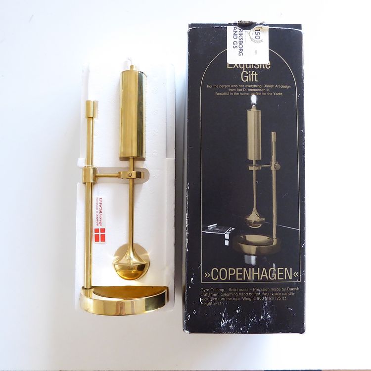 Copenhagen - Öllampe aus Messing - Designlampe - Nautische G | Kaufen ...