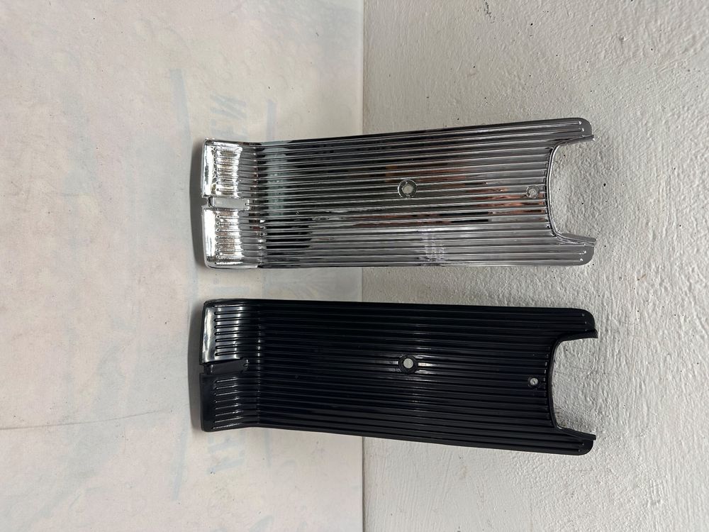 2X Trittbrett schwarz, Piaggio Ciao P/PX original | Kaufen auf Ricardo