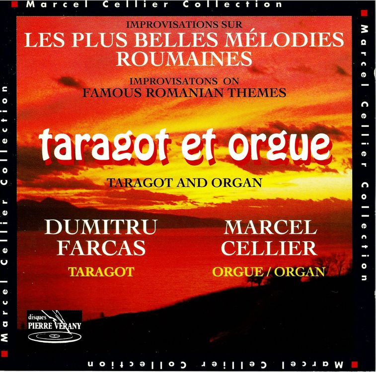 Dumitru Farcas & Marcel Cellier - Taragot and Organ (CD) (Gebraucht) in ...