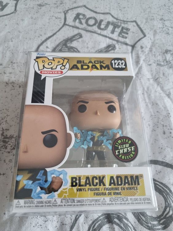 Funko Pop Black Adam Glow in the Dark Chase Variant (Neu und ...