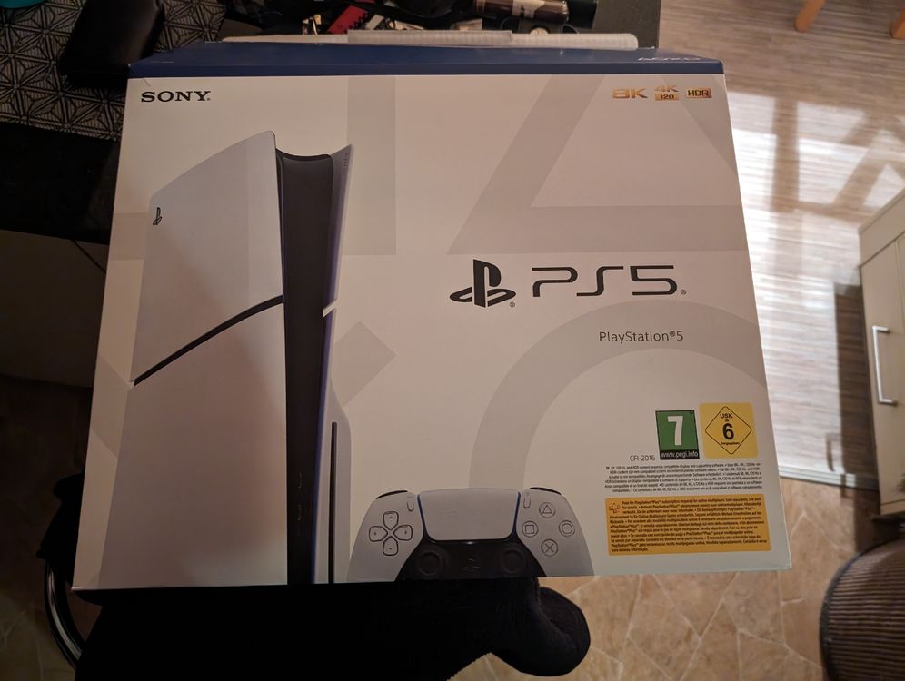 Playstation 5 disk version (neuste version) + 1 PS5 Spiel CD (Neu ...