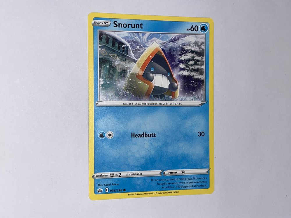 Pokemon Snorunt 035/198 | Kaufen auf Ricardo