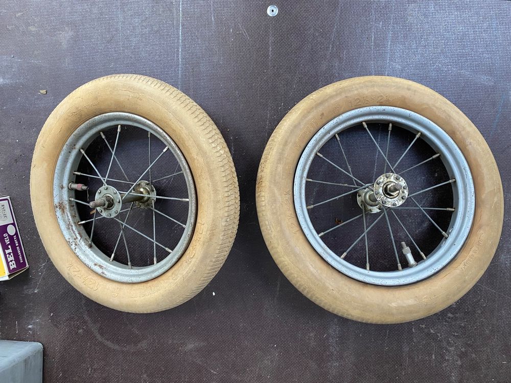 Trottinet, 2 Rad mit Reifen, Trotti, Vintage (Gebraucht) in Birmenstorf AG für CHF 52 – mit ...